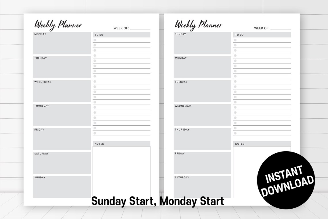 To Do List Printable, To-do's Planner Page, Productivity Planner, to Do ...