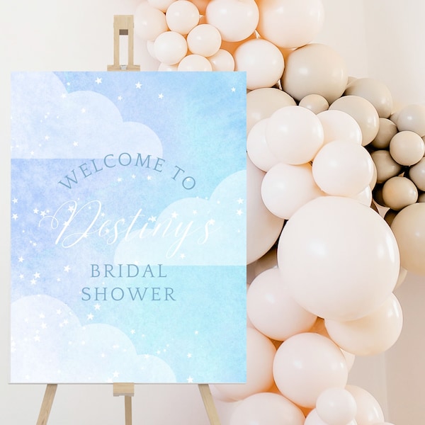 On Cloud Nine Theme Bridal Shower - Etsy