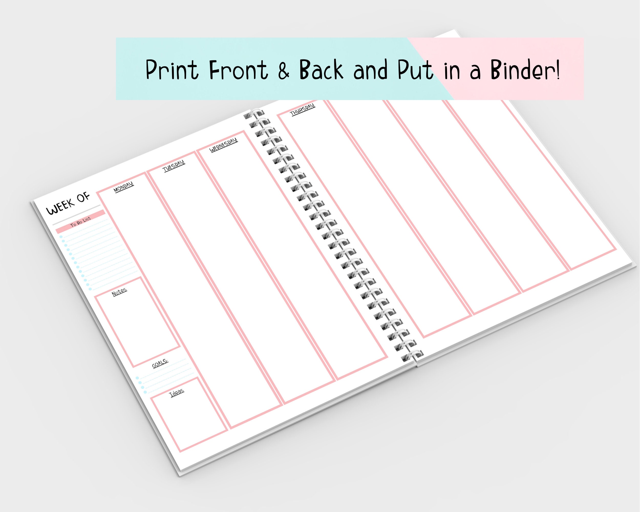 Printable Teacher Desk Planner L Instant Download L PDF - Etsy