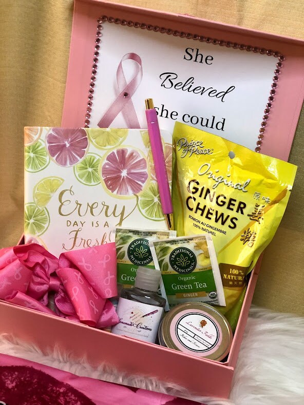 Breast Cancer Survivor Gift Box Chemo Care Gift Box Hope Gift Box ...