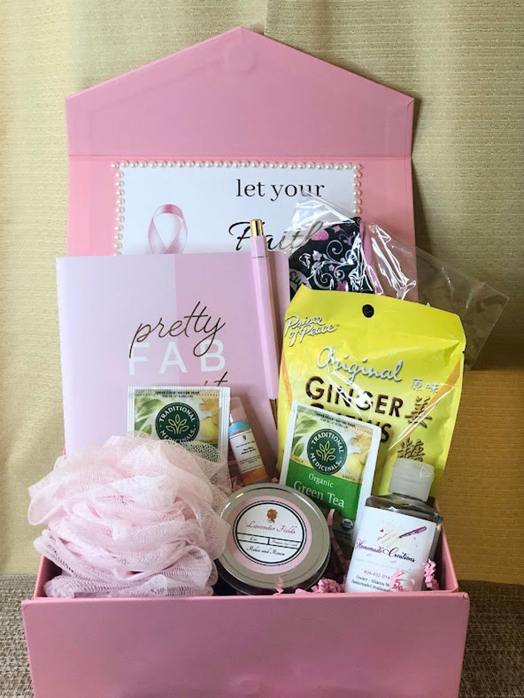 Breast Cancer Survivor Gift Box Chemo Care Gift Box Hope Gift Box ...