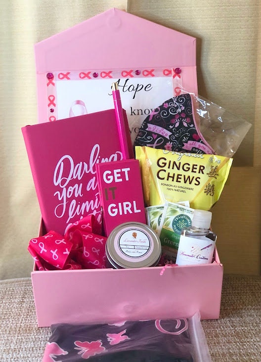 Breast Cancer Survivor Gift Box Chemo Care Gift Box Hope Gift Box ...