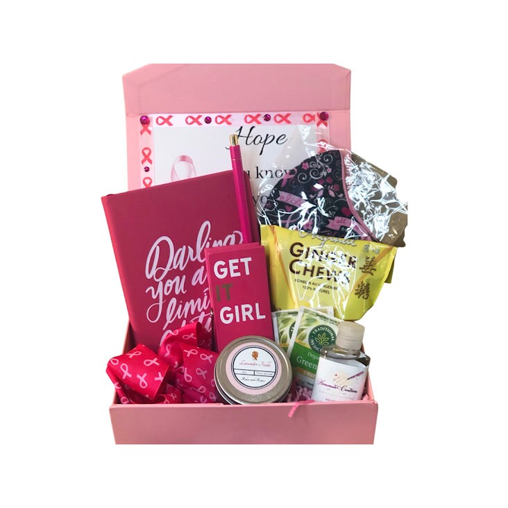 Breast Cancer Survivor Gift Box Chemo Care Gift Box Hope Gift Box ...