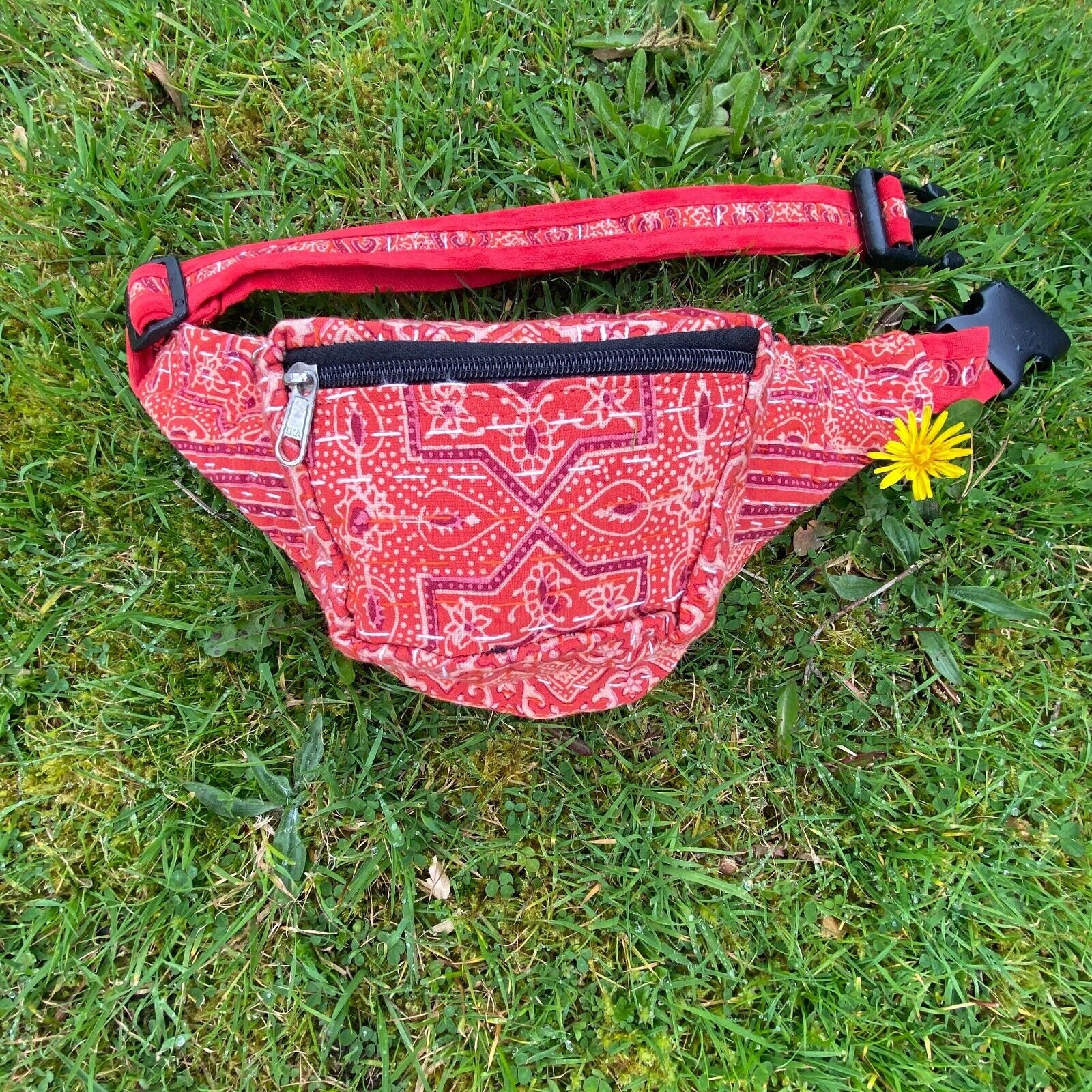Indian Block Printed Bum Bag Ethnic Boho Hippy Festival - Etsy UK