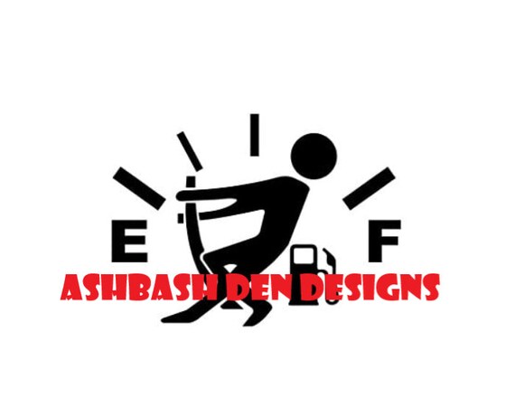 Empty Gas Tank SVG Cut File | Etsy