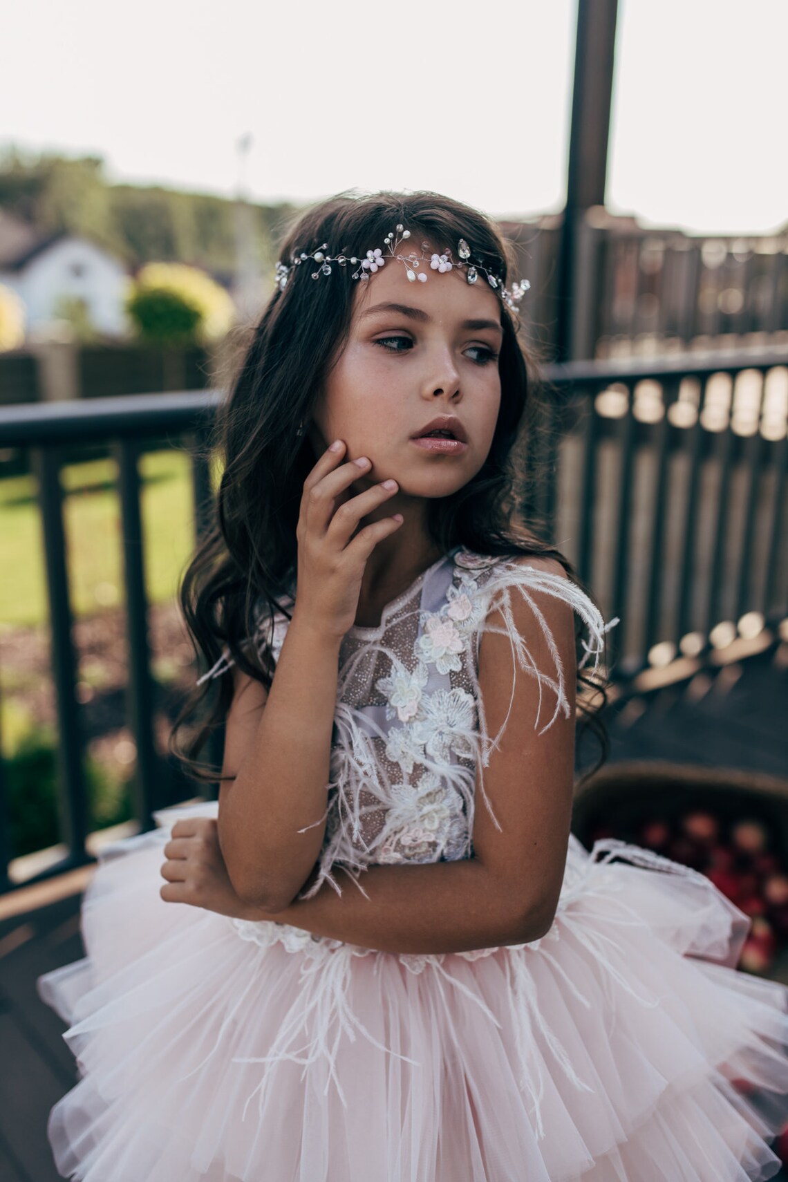 Duchess 6X-7 Little Girl Party Dress Flower Girl Dress Little Girl ...