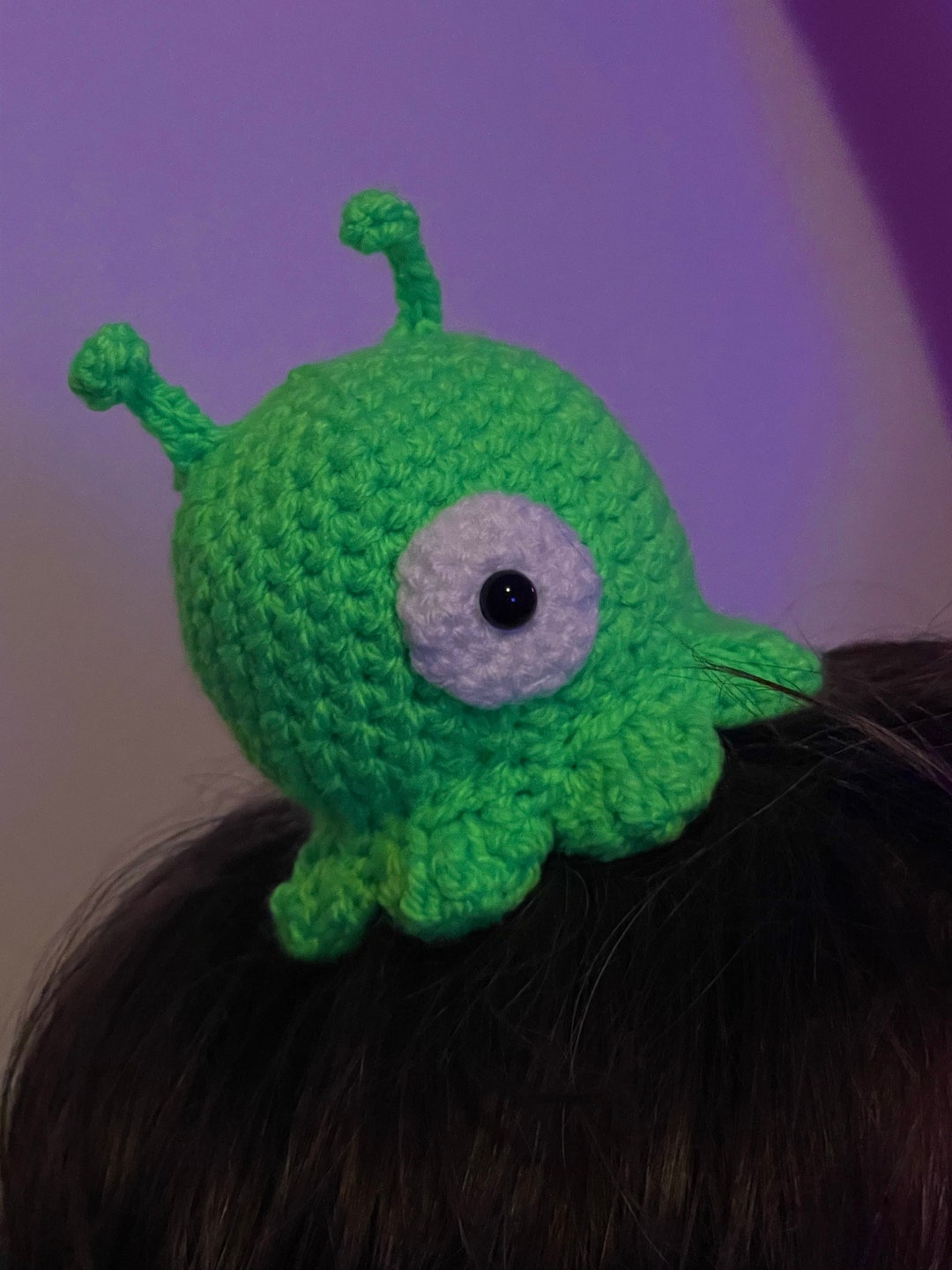Crochet Brain Slug - Etsy