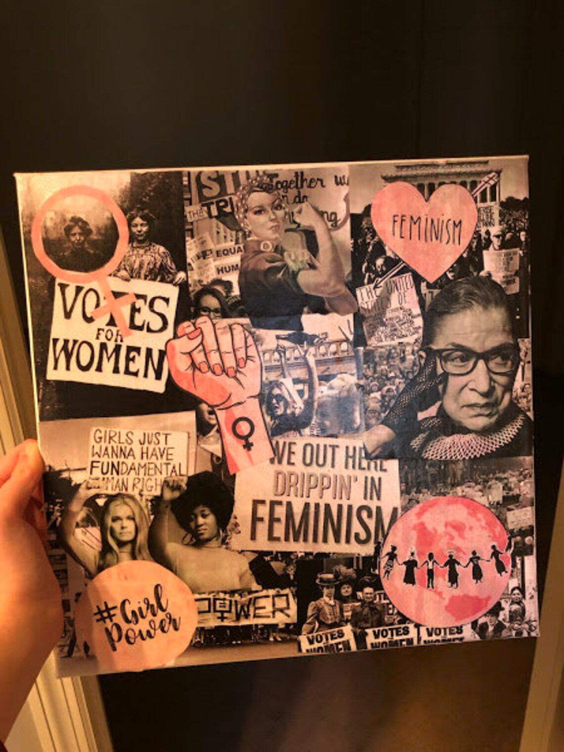 Feminist Collage Etsy