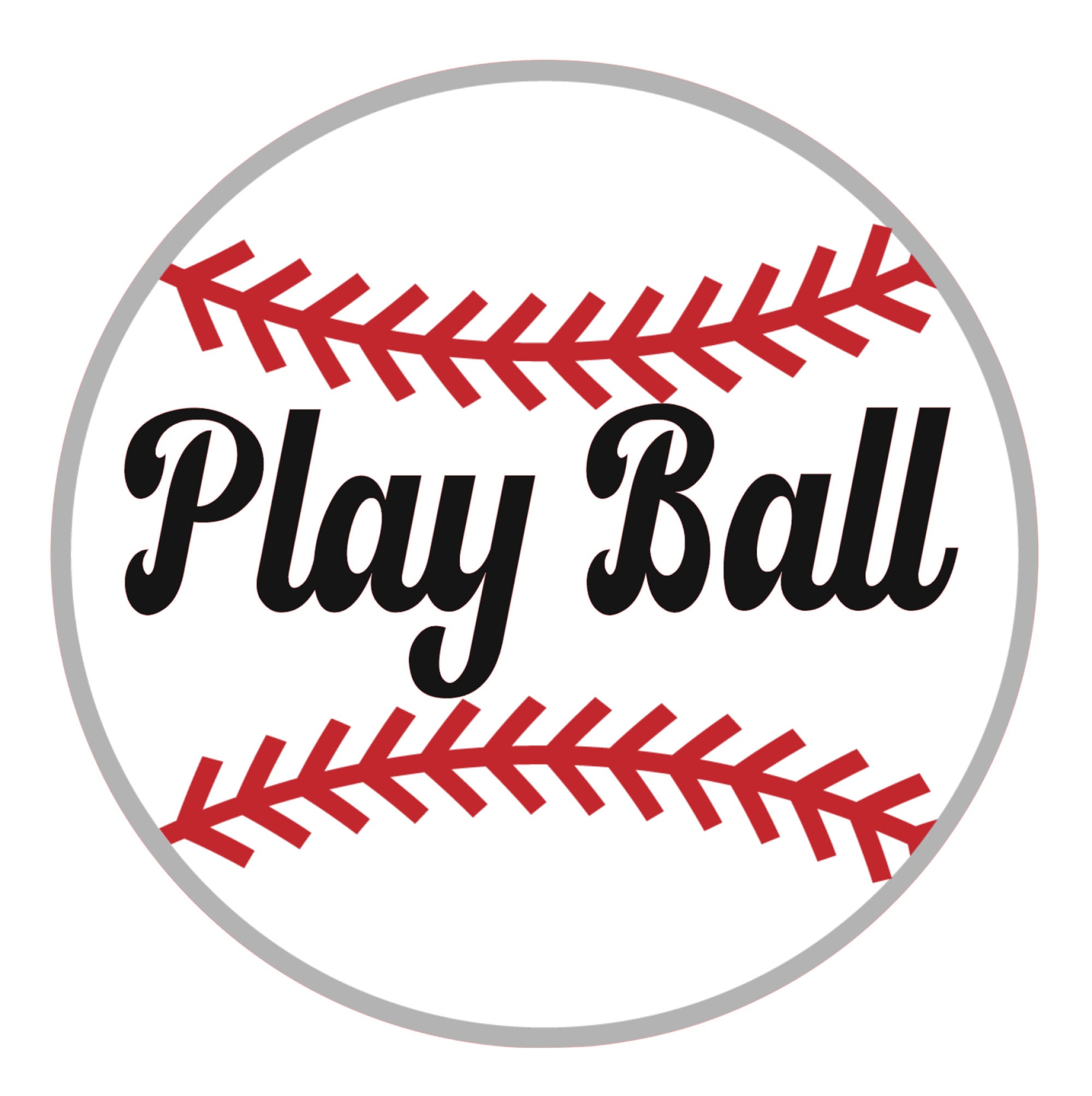 Play Ball Baseball Sign Summer Sports Wreath Sign Rustic - Etsy