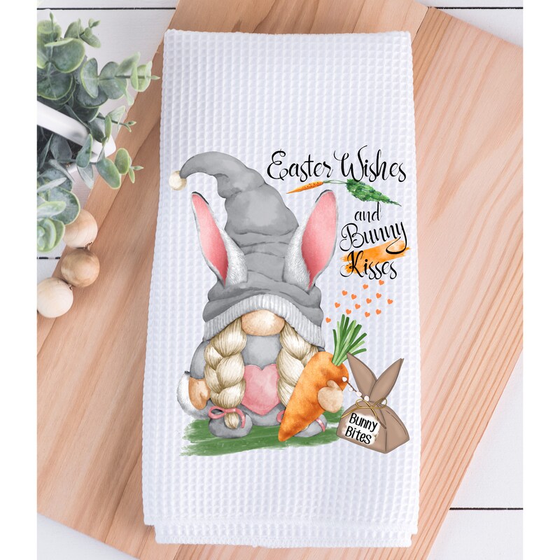 Bunny Kitchen Towel - Etsy