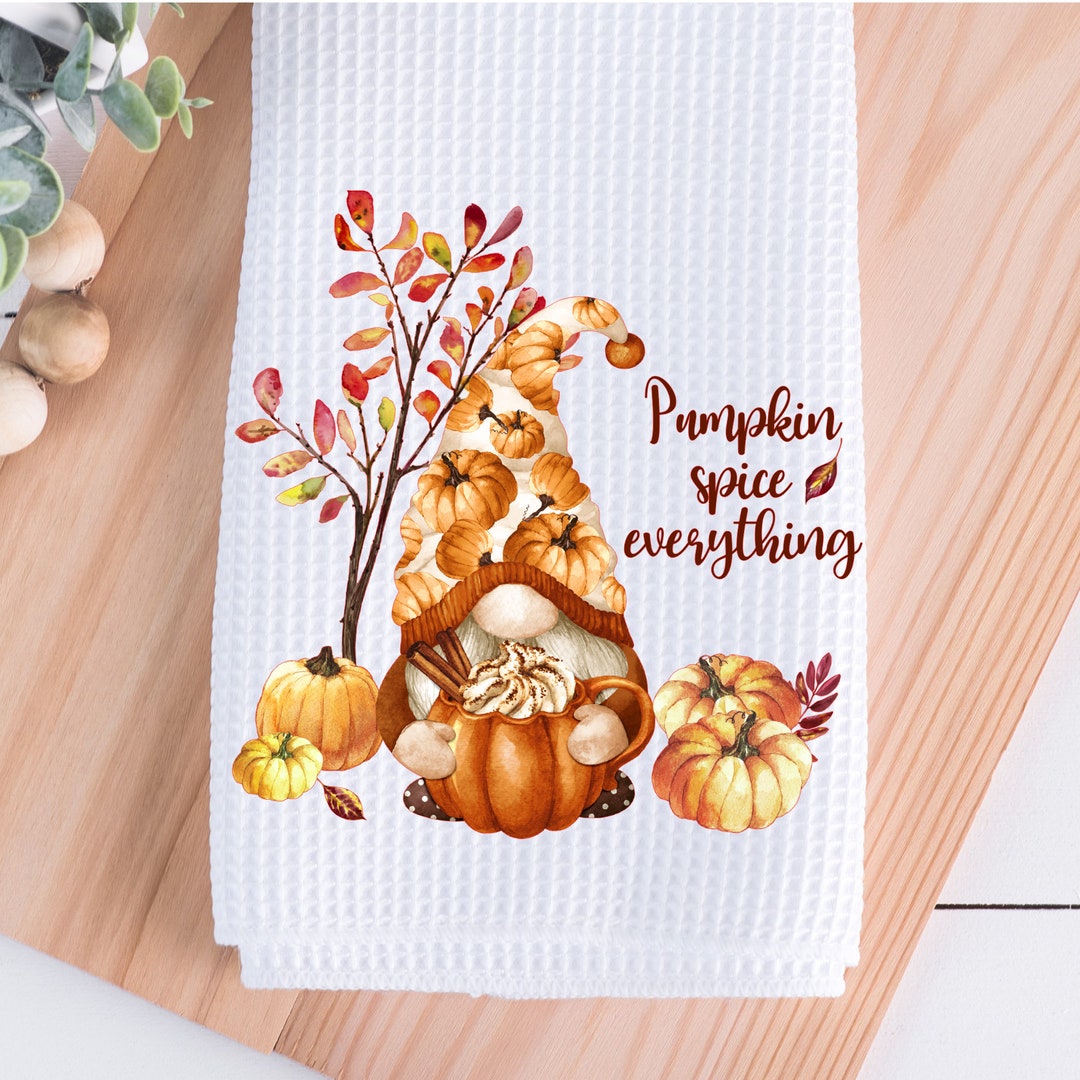 Fall Kitchen Tea Towel 16x24