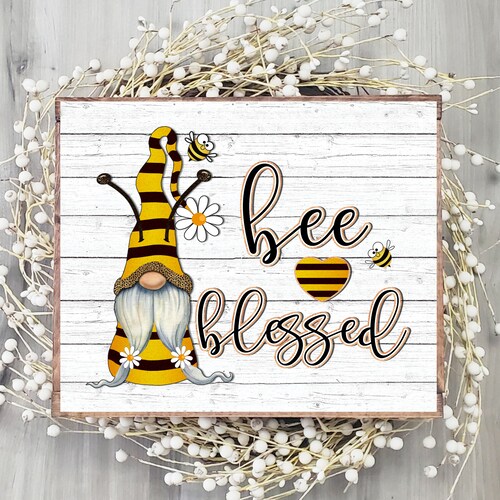 Hello Bumble Bee Sign Bee Sign for Wreaths Welcome Spring - Etsy