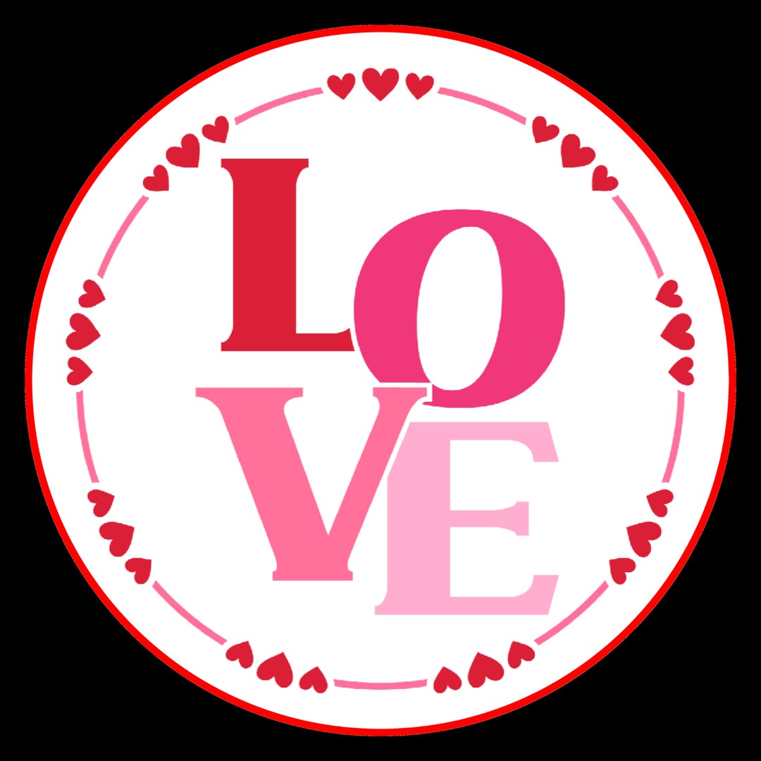 Love Valentine Sign | Door Hanger | Valentine Home Decor | Wreath Sign ...