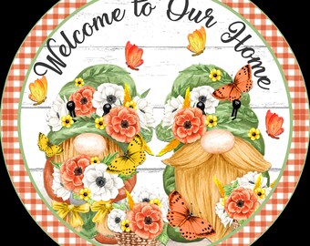 Welcome Spring Bee Sign Bee Wreath Sign Welcome Sign Wreath Supplies ...