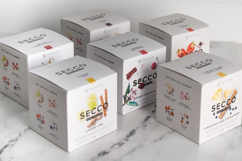 Secco's Full Range of 7 Cocktail Infusions for G&ts, Vodka, Tequila ...