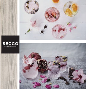 Secco's Full Range of 7 Cocktail Infusions for G&ts, Vodka, Tequila ...
