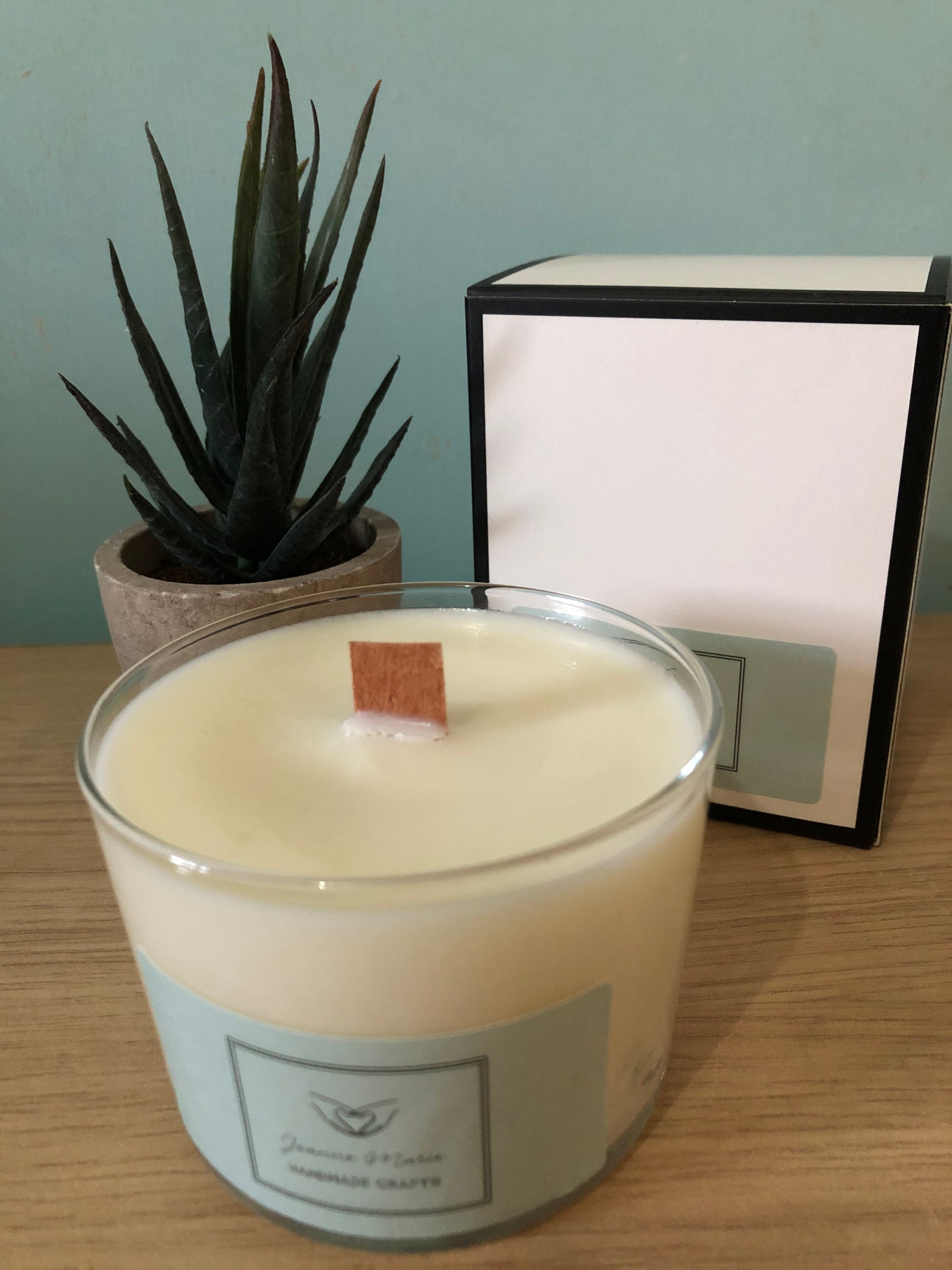 Coconut and Monoi Scented Soy Wax Candle - Etsy UK
