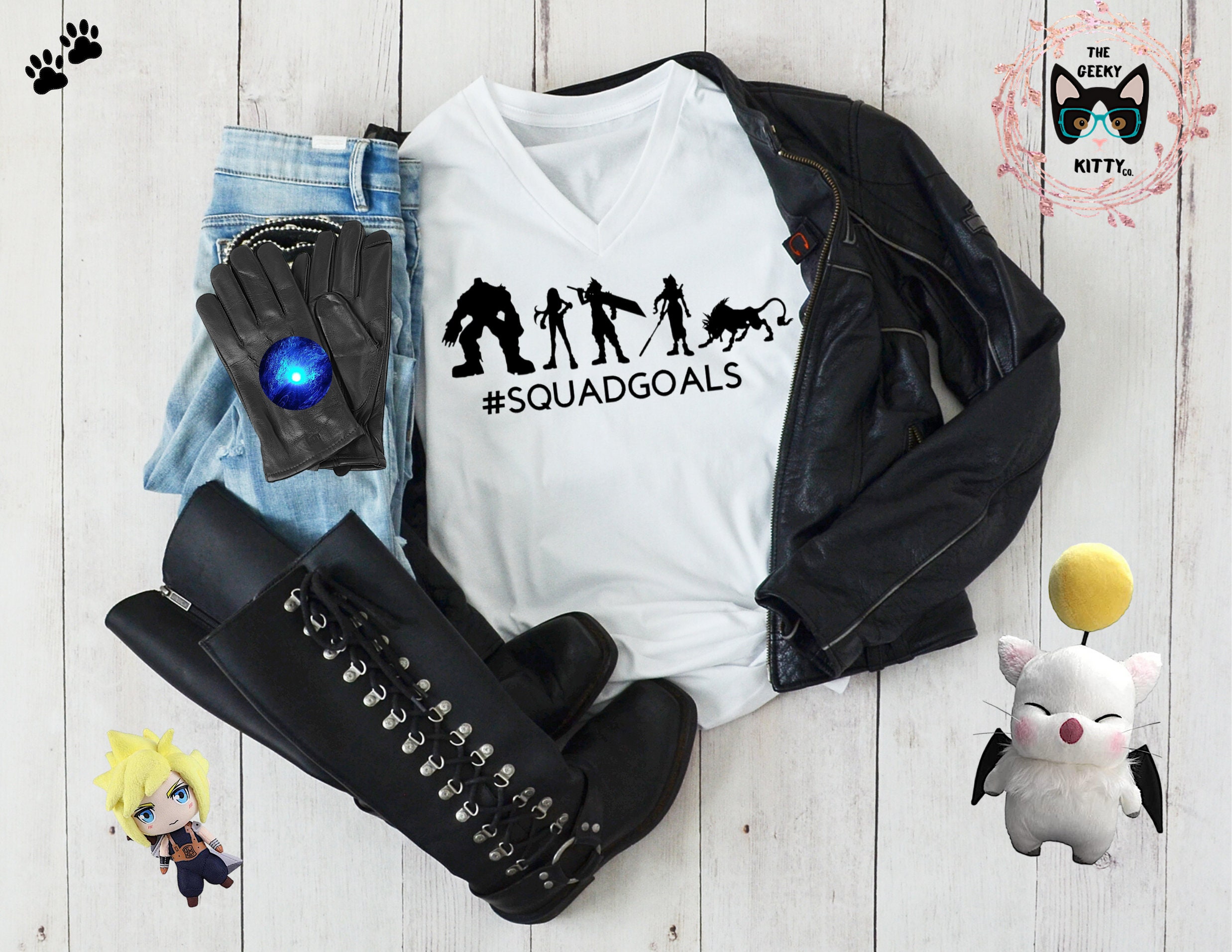 Final Fantasy 7 Cloud Tifa Barret Aerith Red-xlll Unisex - Etsy