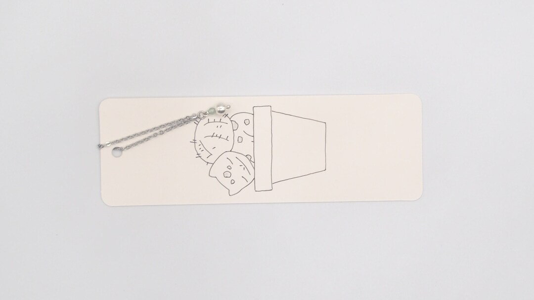 Minimalist Pokemon Bulbasaur Caricature Jewelry Bookmark With - Etsy