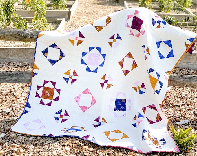 Diamond Tides Quilt Pattern - Etsy