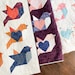 Love Birds Quilt Pattern - Instant Download PDF / Heart Quilt Pattern ...