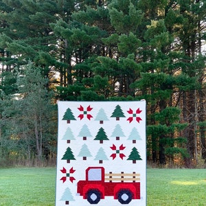 Christmas Tree Farm Quilt - Etsy