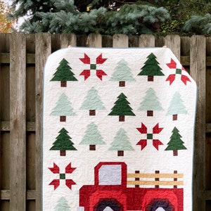 Christmas Tree Farm Quilt - Etsy