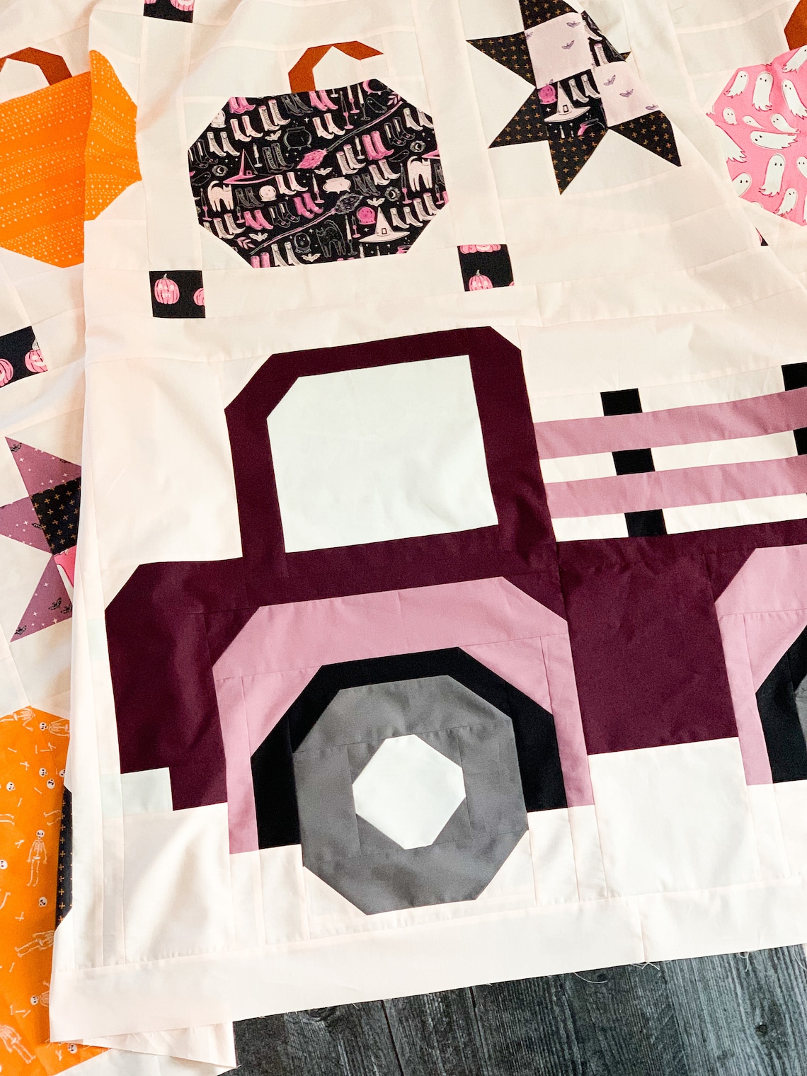 Patchy Pumpkin Farm Quilt Pattern - Etsy