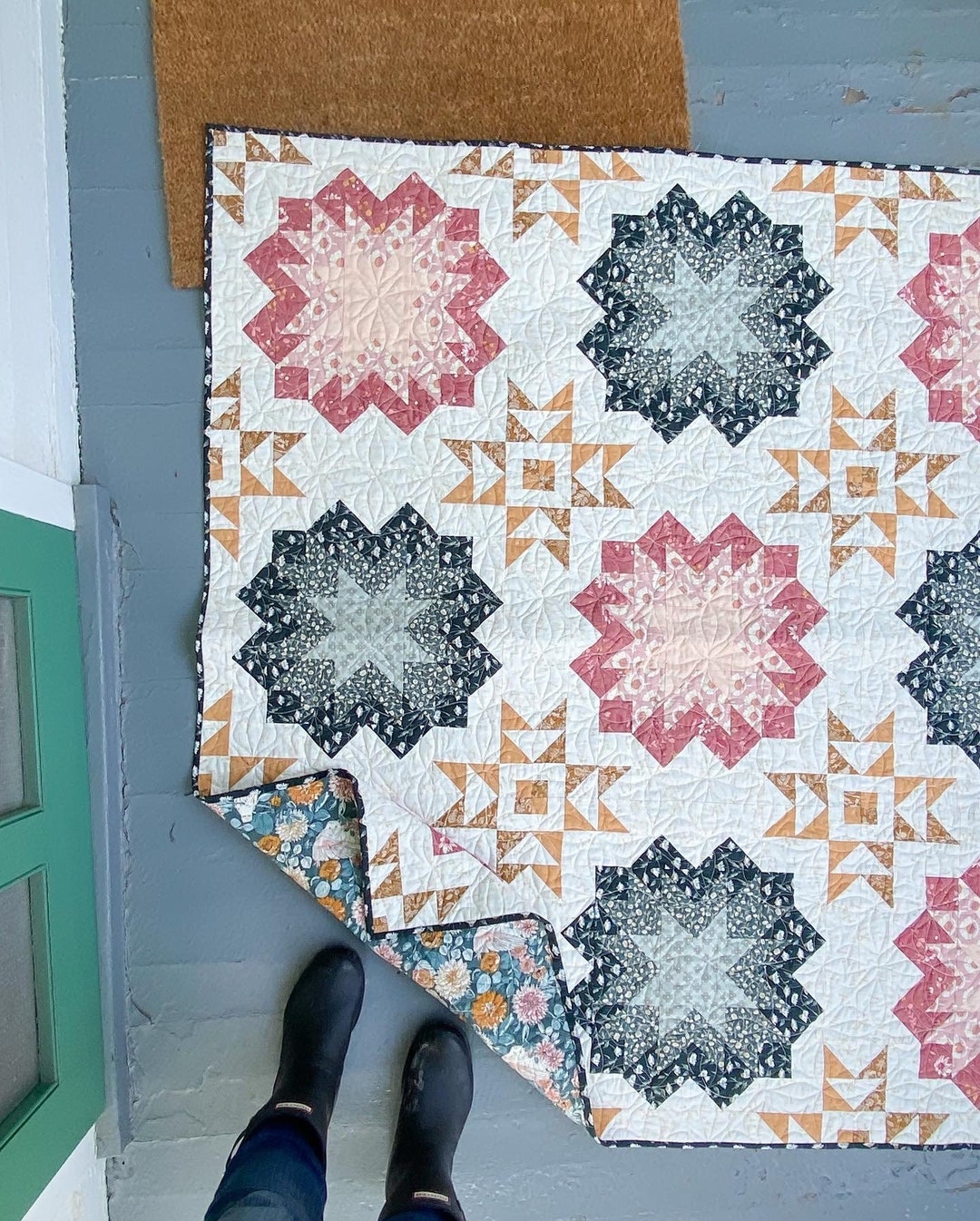 Spring Awakening Bloom Version PDF Quilt Pattern - Etsy
