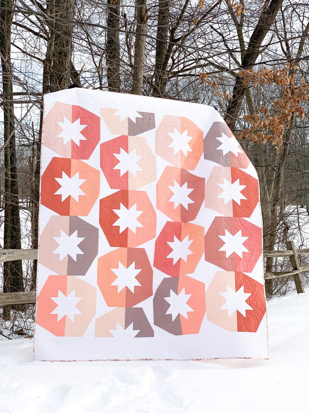 Sawtooth Sparkle Quilt Pattern - Etsy