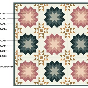 Spring Awakening - Bloom Version - PDF Quilt Pattern - Etsy