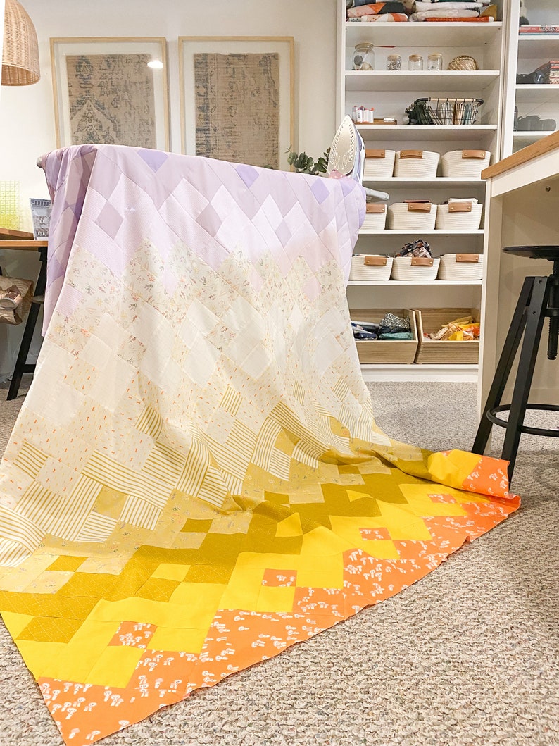 Diamond Tides Quilt Pattern - Etsy