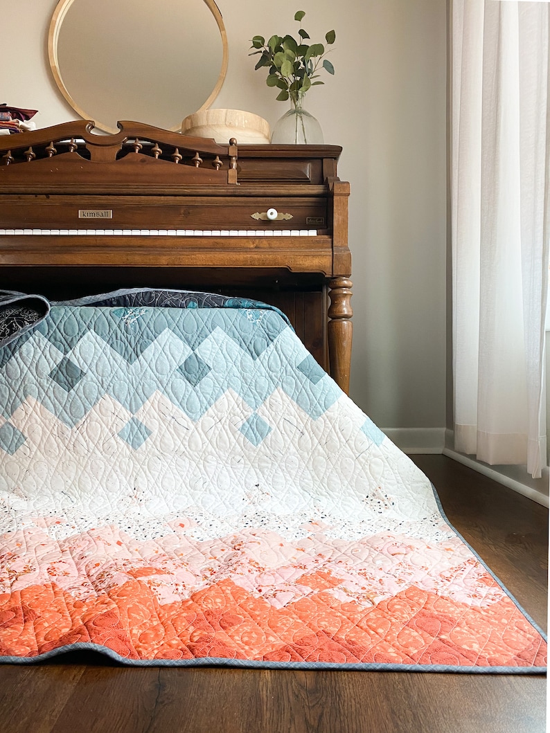 Diamond Tides Quilt Pattern - Etsy