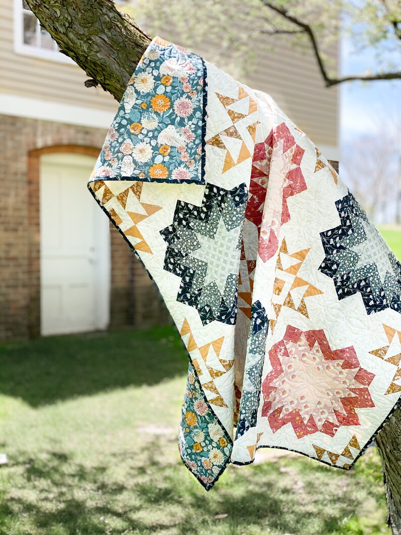 Spring Awakening - Bloom Version - PDF Quilt Pattern - Etsy Canada