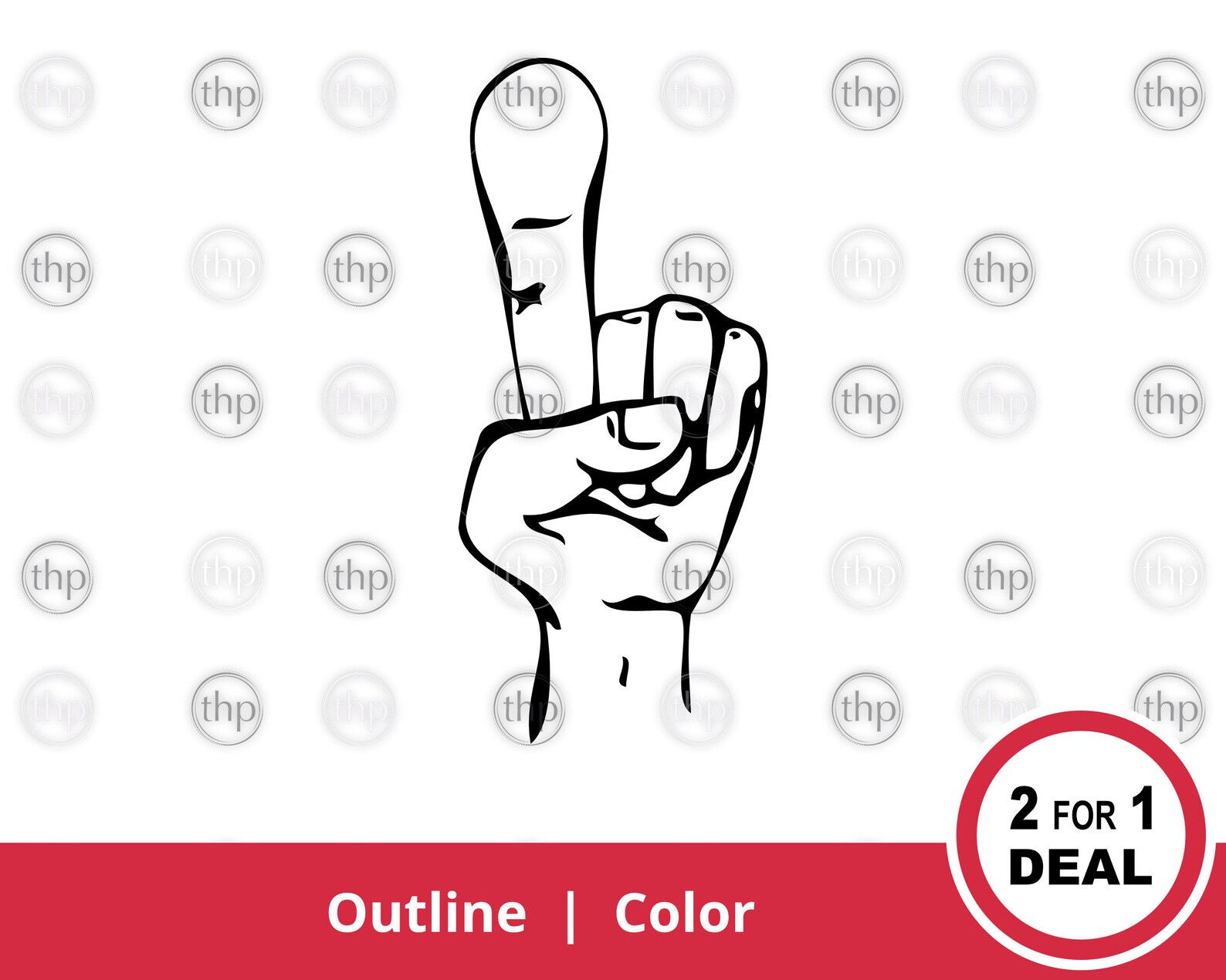 Señalando el dedo SVG Puntero arriba Svg Puntero mano Svg | Etsy