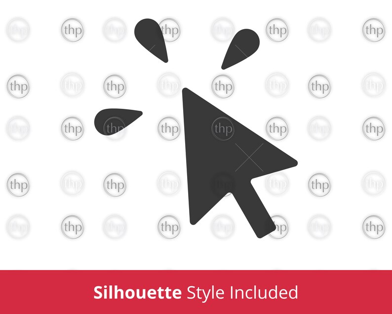 Mouse Click SVG Click Svg Computer Click Svg Mouse Pointer | Etsy