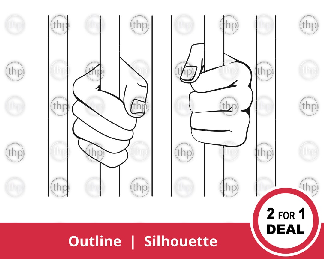 Prison SVG - Prison Bars Svg, Prison Break Svg, Jail Cell Svg, Locked ...