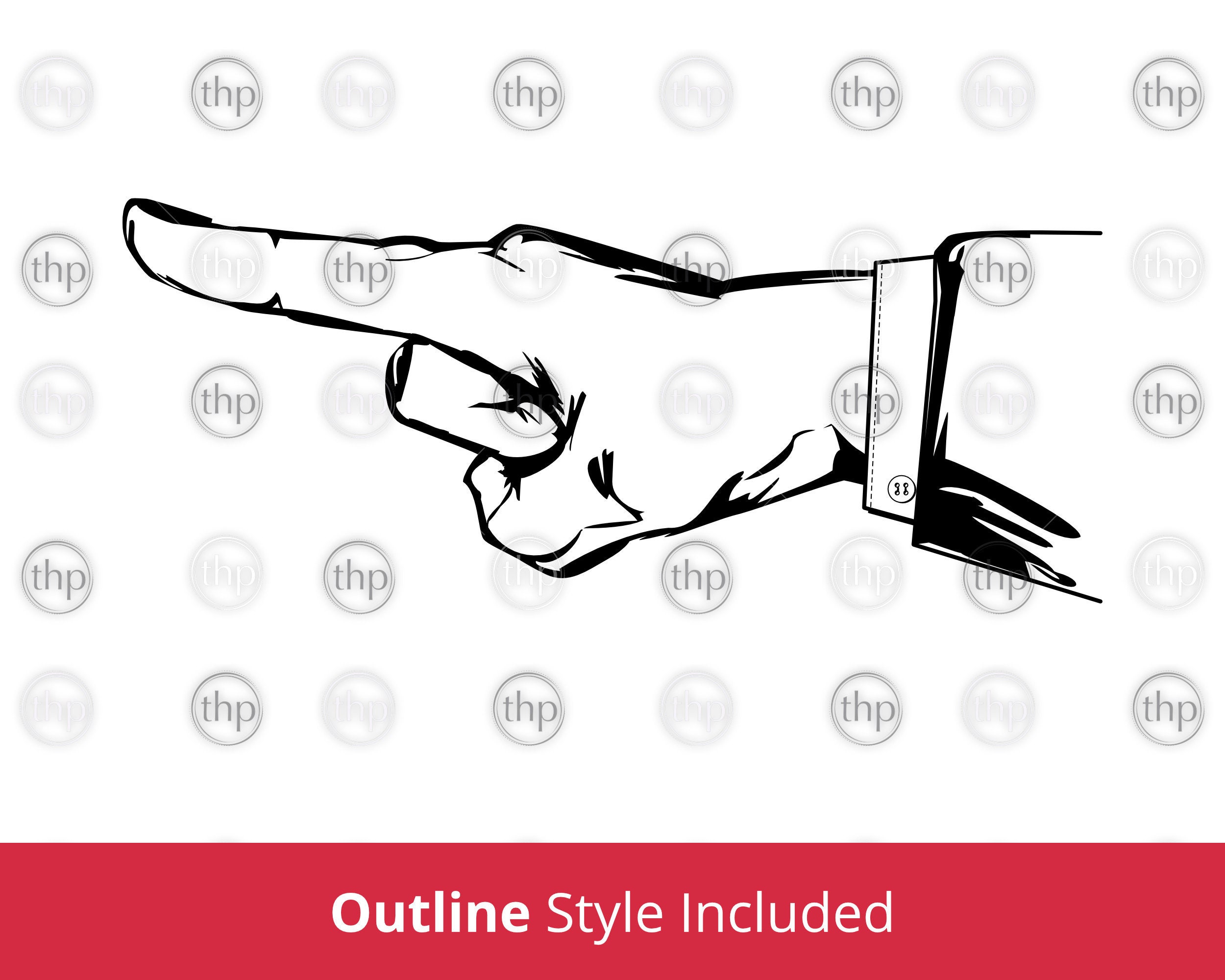 Pointing Finger SVG Businessman Svg Hand Svg Pointing Svg - Etsy Australia