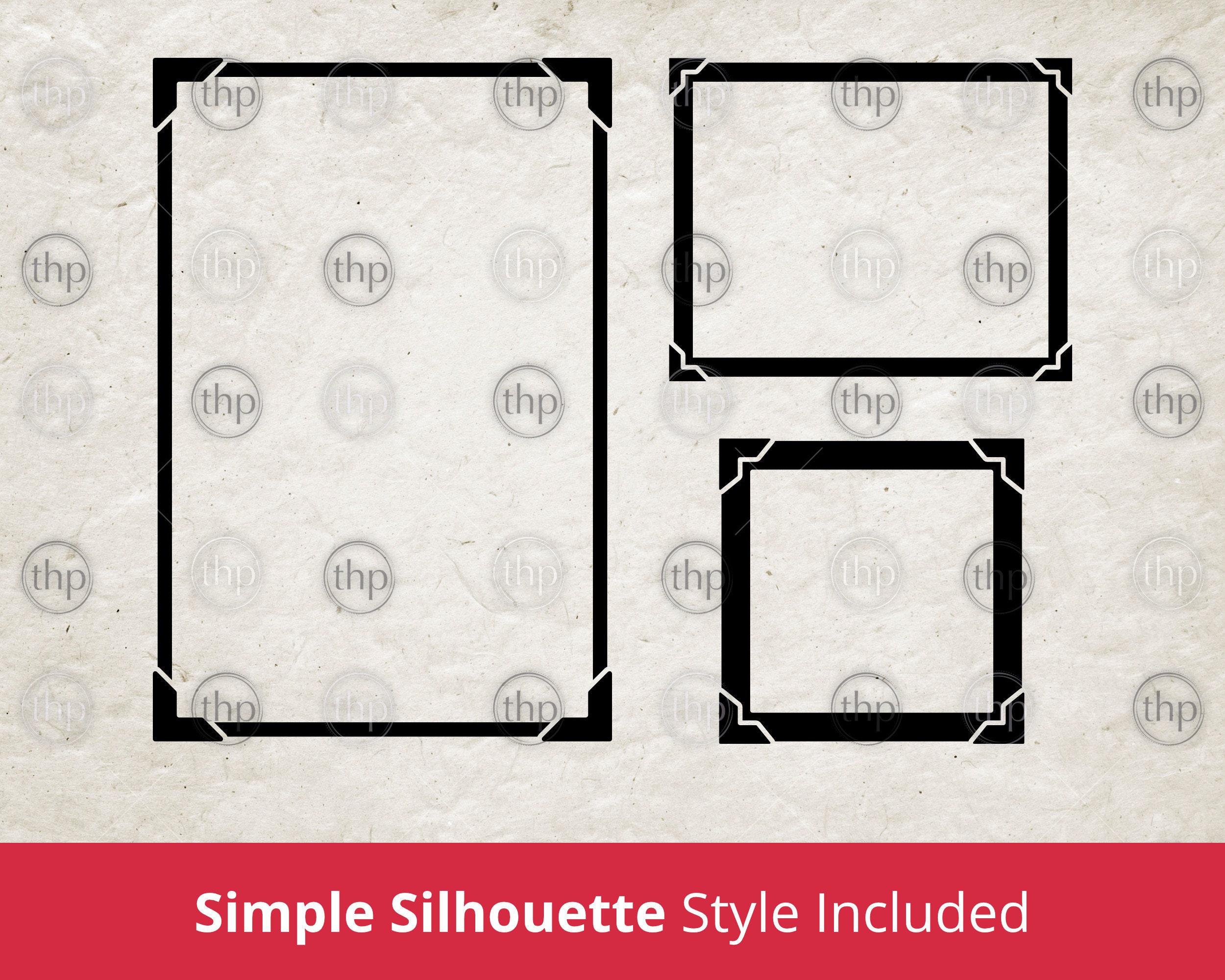 Photo Corners SVG Digital Photo Corners Svg Photo Frames - Etsy