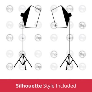 Photography SVG - Lighting Svg, Studio Lights Svg, Soft Box Svg, Photo ...