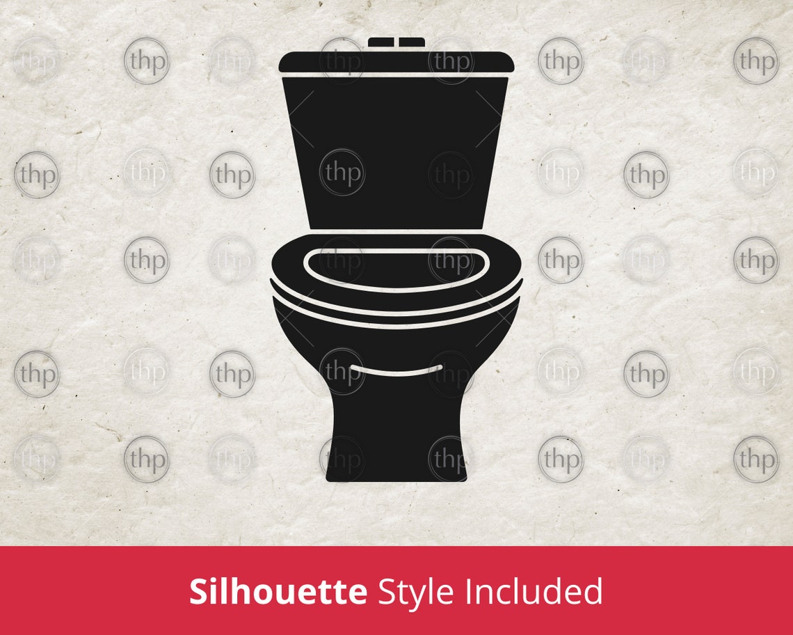 Toilet SVG Bathroom Svg Restroom Svg Potty Svg Toilet - Etsy