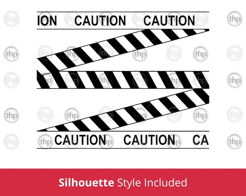 Caution Tape SVG - Caution Sign Svg, Warning Svg, Construction Tape Svg ...