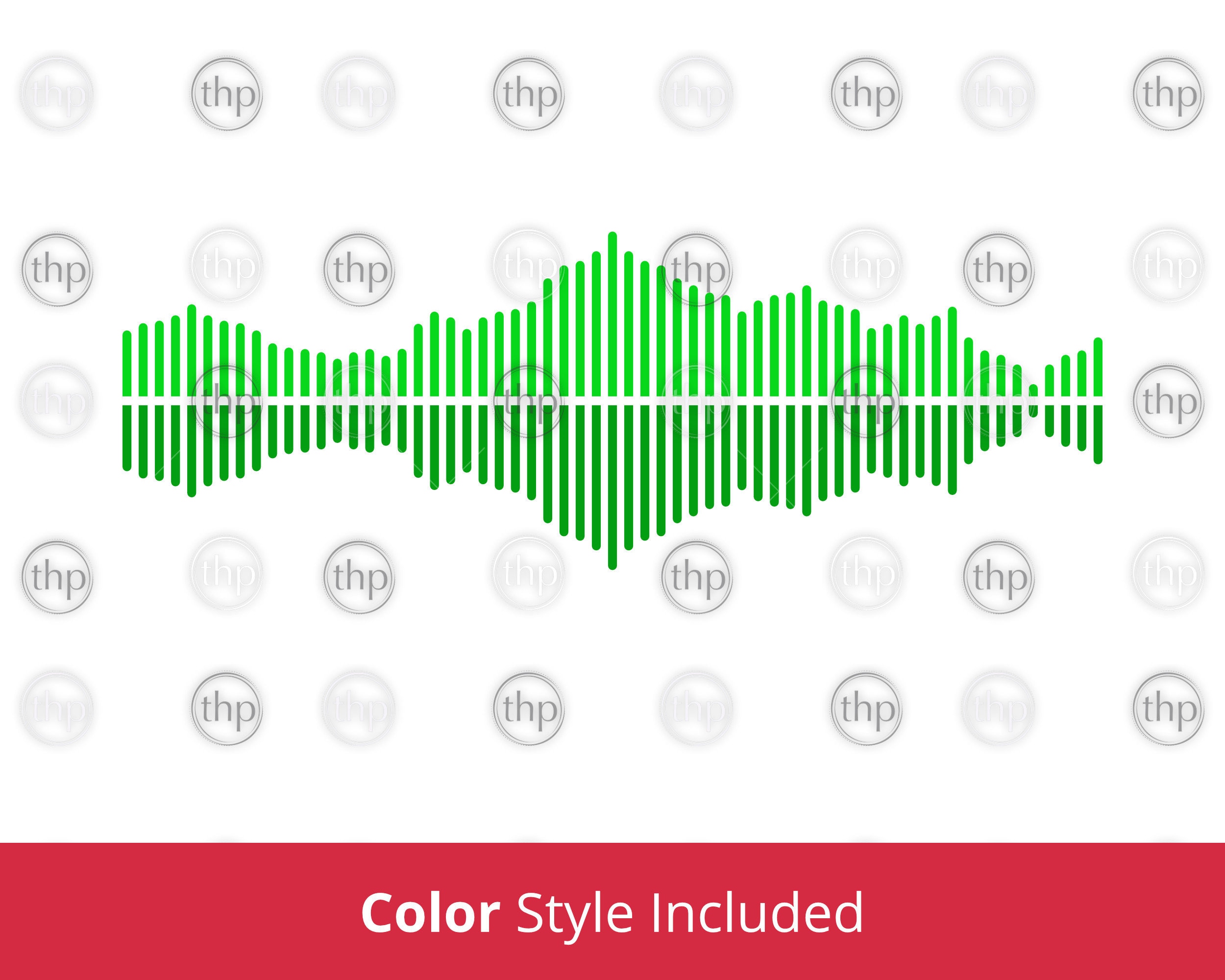 Sound Wave SVG Waveform Svg Sound Svg Loud Svg Sound Wave - Etsy UK