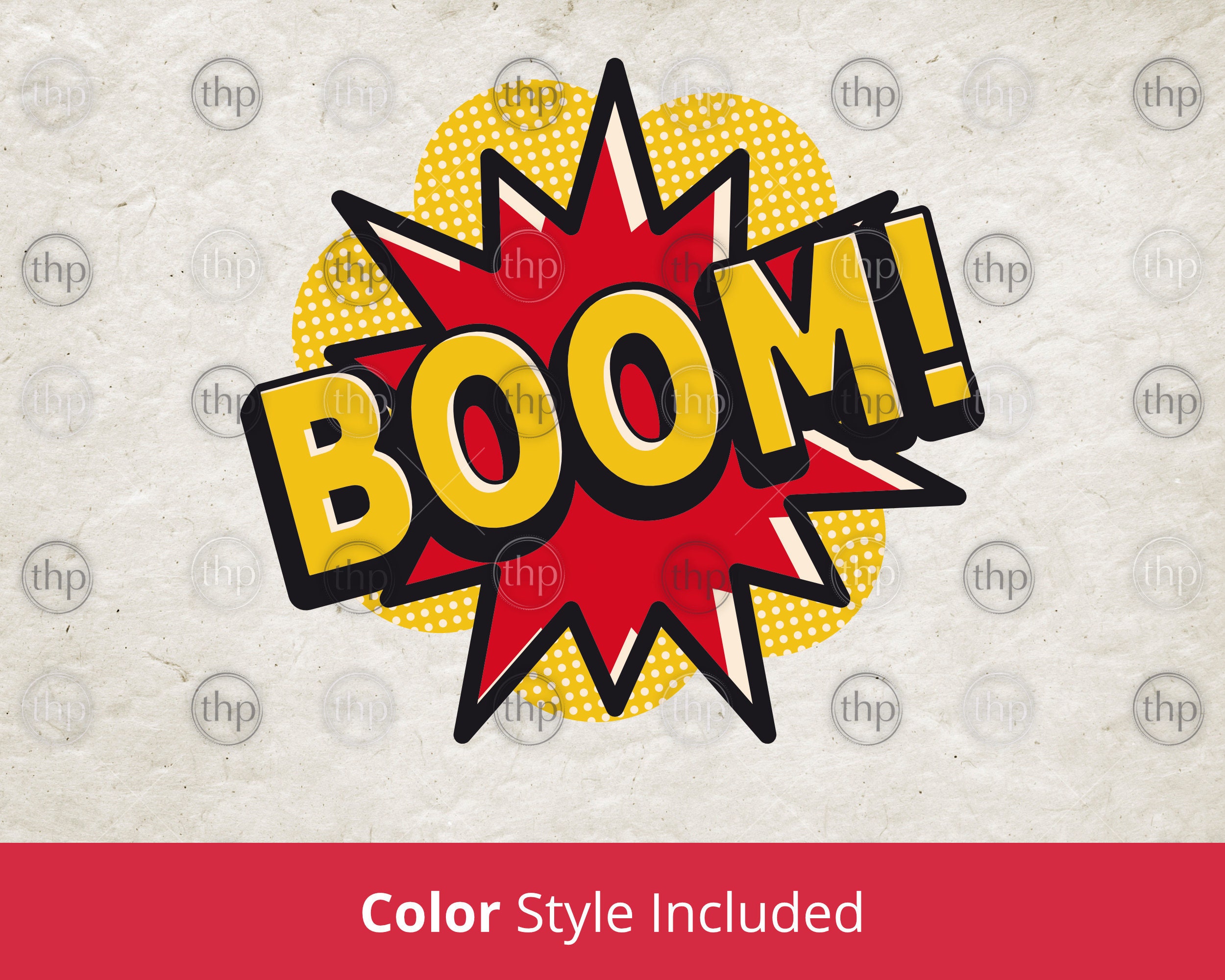Boom SVG - Explosion Svg, Bomb Svg, Comic Book Svg, Superhero Svg ...