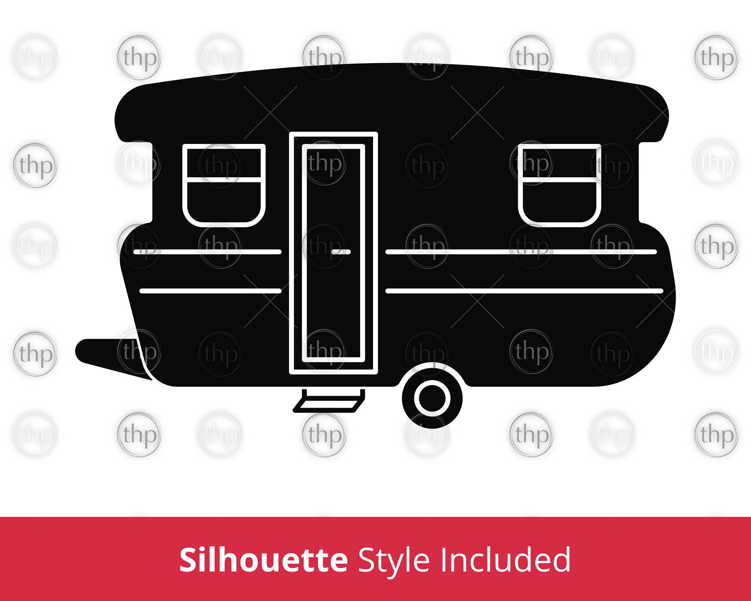 Caravan SVG Camper Svg Trailer Svg Rv Svg Road Trip Svg - Etsy
