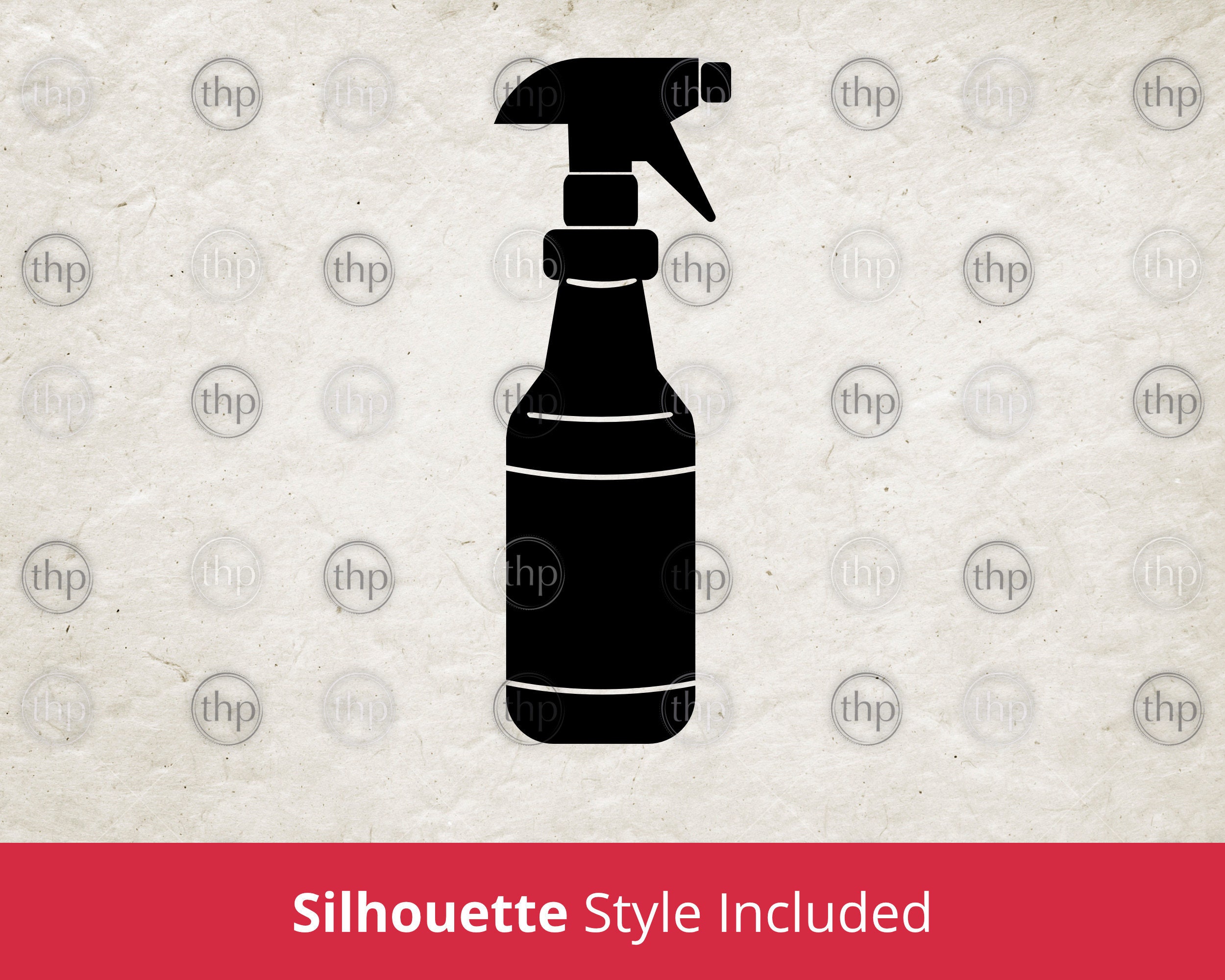 Spray Bottle SVG Spray Bottle Outline Svg Cleaning Spray | Etsy