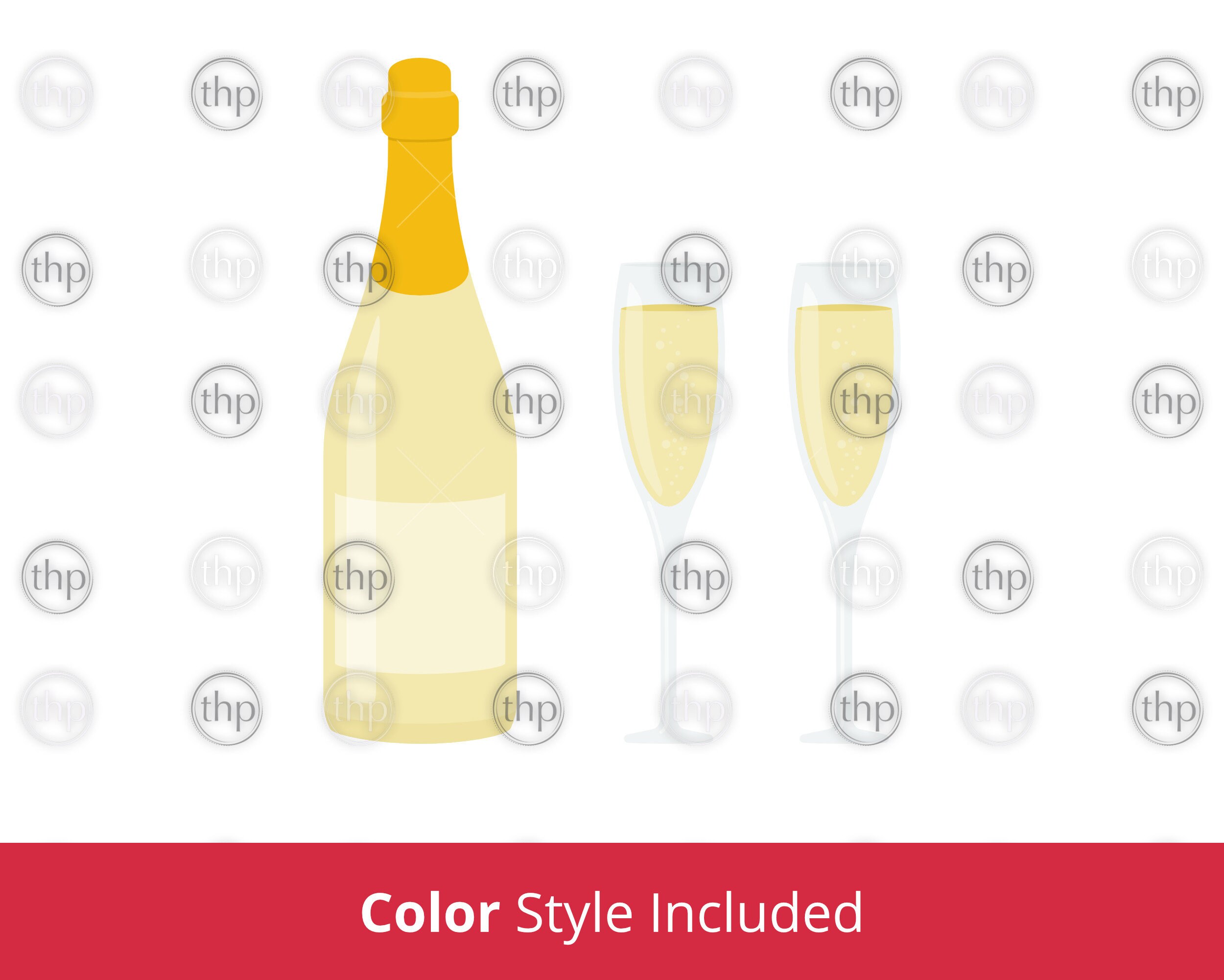 Champagne SVG Champagne Glasses Svg Sparkling Wine Svg | Etsy Canada