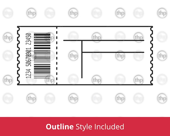 Billet De Cinéma Vierge Png Movie Ticket PNG Images | Vecteurs Et