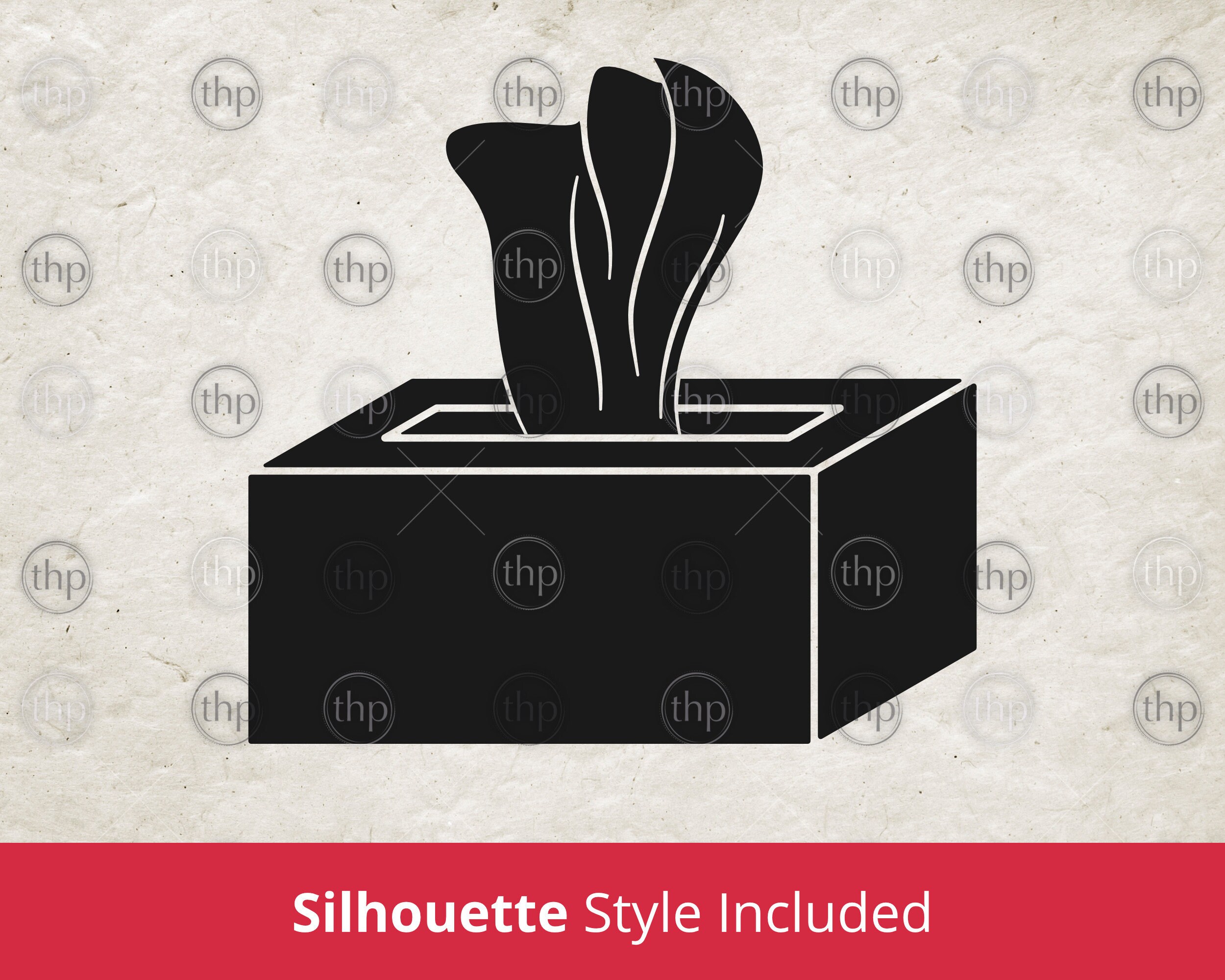 Tissues SVG PNG EPS - Tissue Box Svg, Box of Tissues Svg, Tissue Svg ...