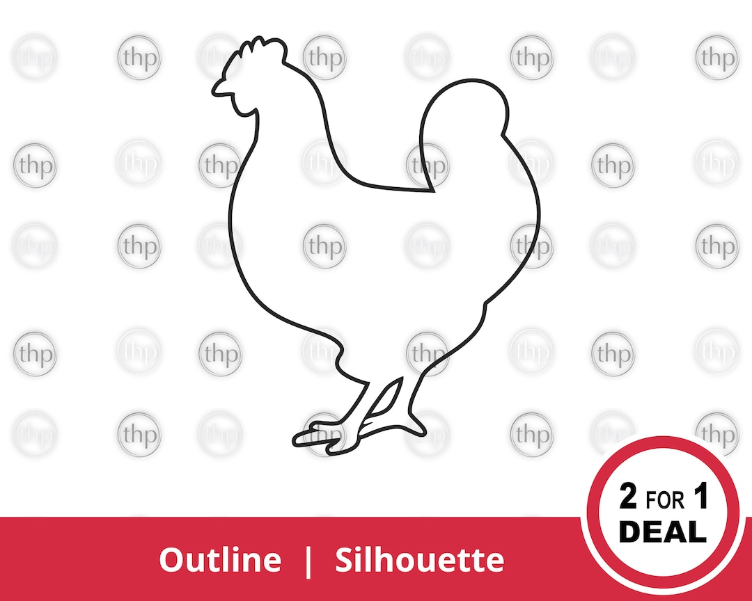 Chicken SVG EPS PNG - Hen, Farm, Poultry, Chook, Livestock ...